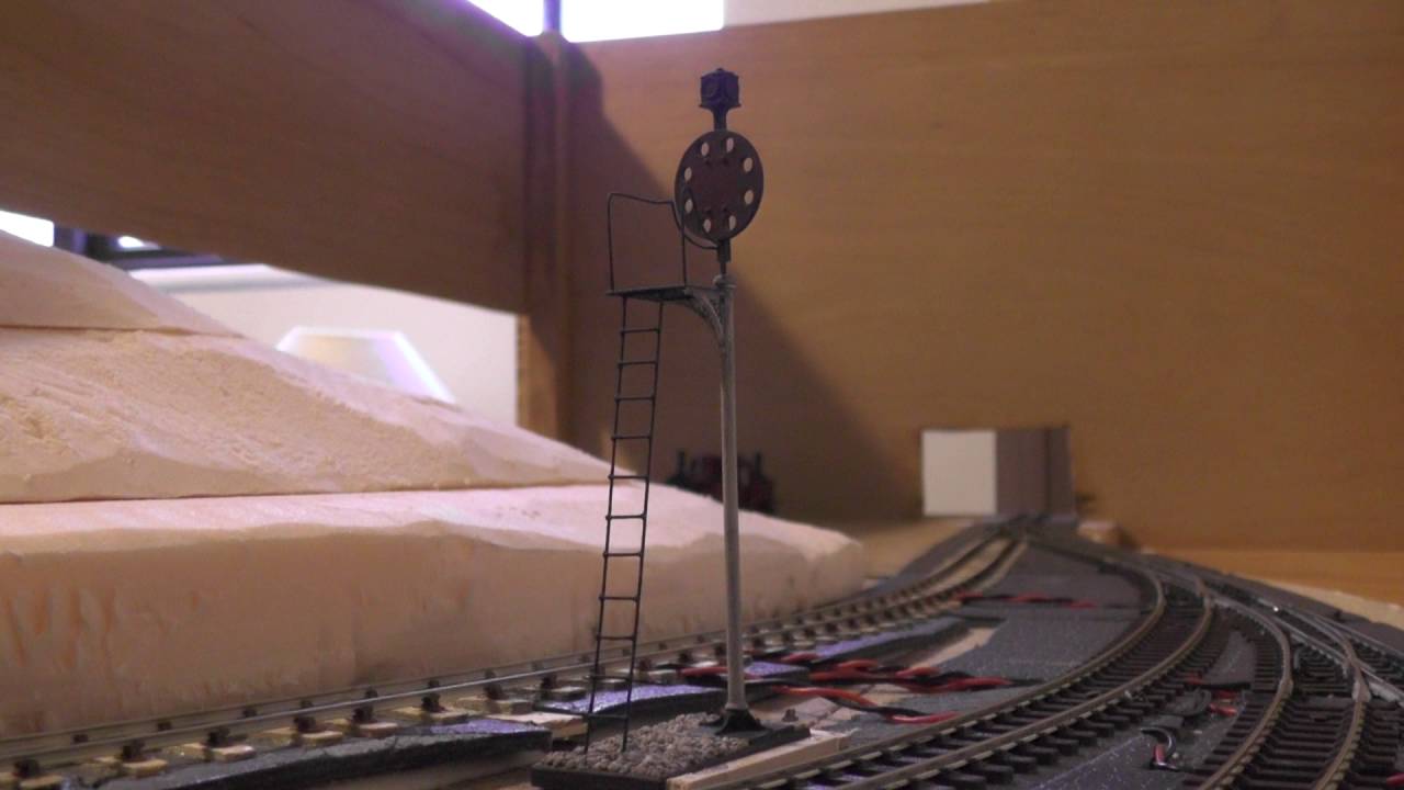 Festiniog Railway Working Disc Signal - YouTube