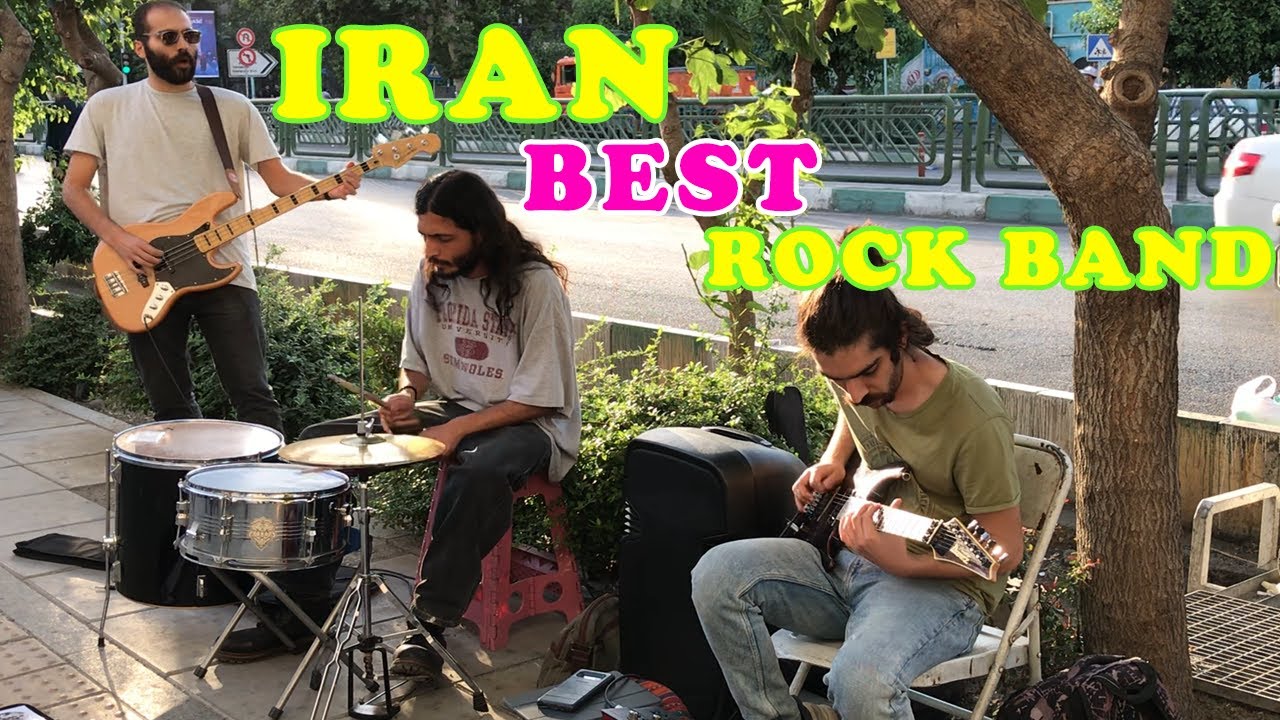 the best metallica group in iran-iran street music - YouTube