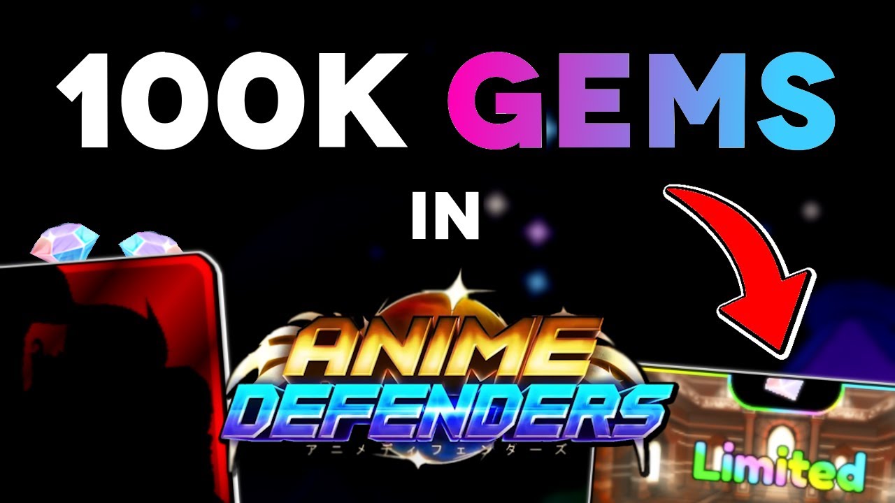 Spending 100K GEMS on the *NEW* LIMITED Banner in Anime Defenders - YouTube