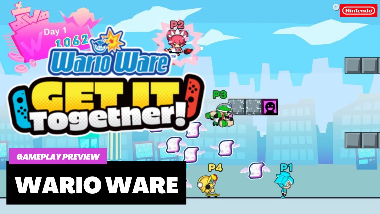 WarioWare: Get It Together on Nintendo Switch | Gameplay Review - YouTube