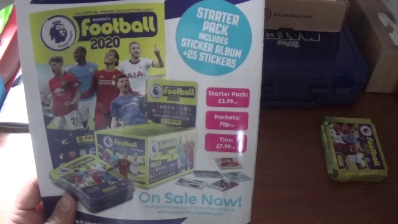 PANINI FOOTBALL 2020 STICKERS!!! Strike It Magazine Issue 109 & 15 ...