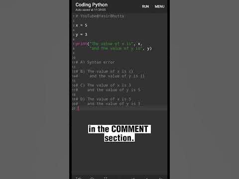 Python Quiz 29: Can You Guess the Output of this Python Code? | print Quiz | Python For ...