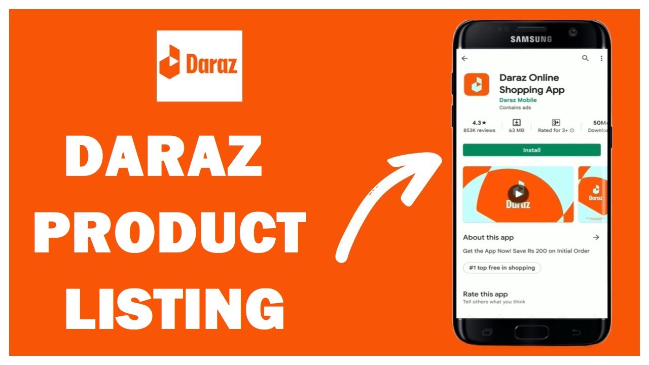 Create Daraz listing from phone - YouTube