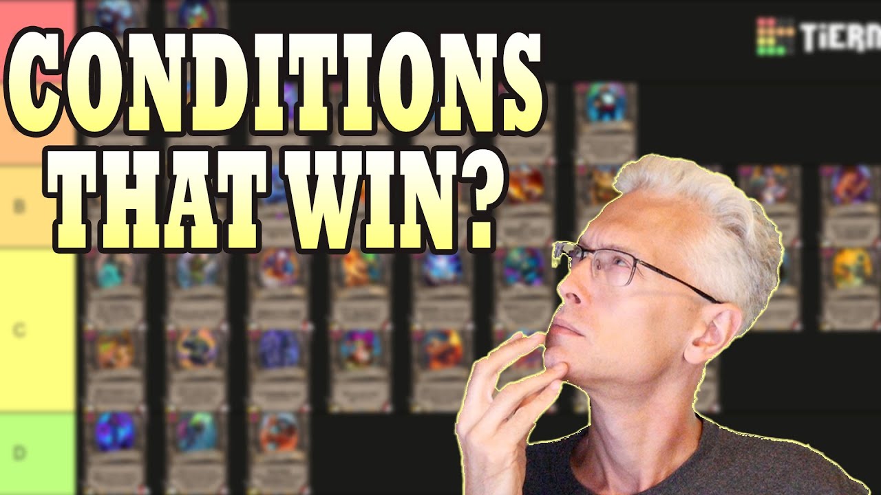 Win Conditions Tier List Patch 27.0.1 Hearthstone Battlegrounds - YouTube