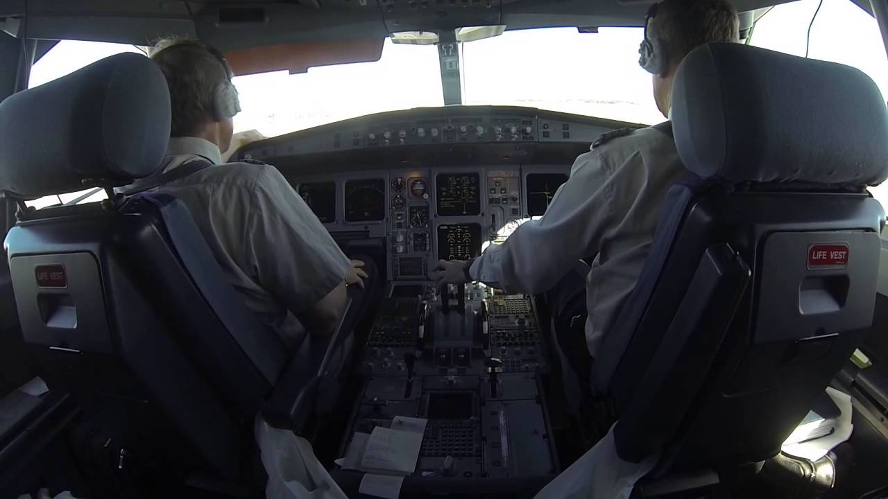 Cockpit view Takeoff from OSL Airbus A330 - YouTube
