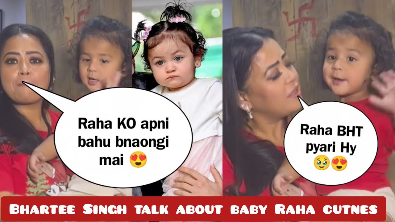 Bharti Singh talk about Baby Raha 😍|| Bharti after Christmas party with ...