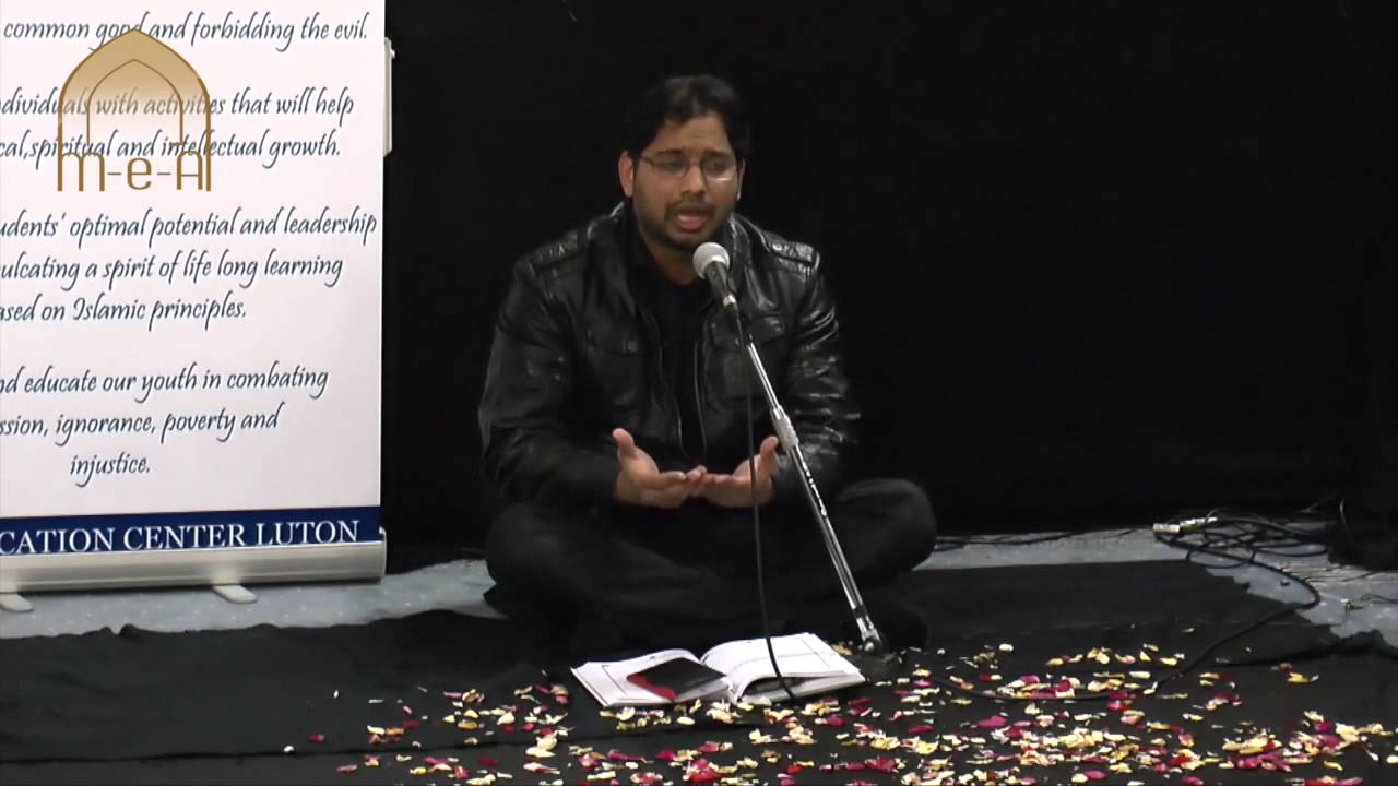 Majlis-e-Soyem 2014 - Syed Shayaan Hyder (Marsiya) - YouTube