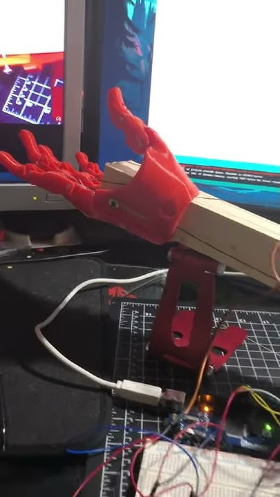 3D Printed Robotics Hand/Arduino - Demo - YouTube