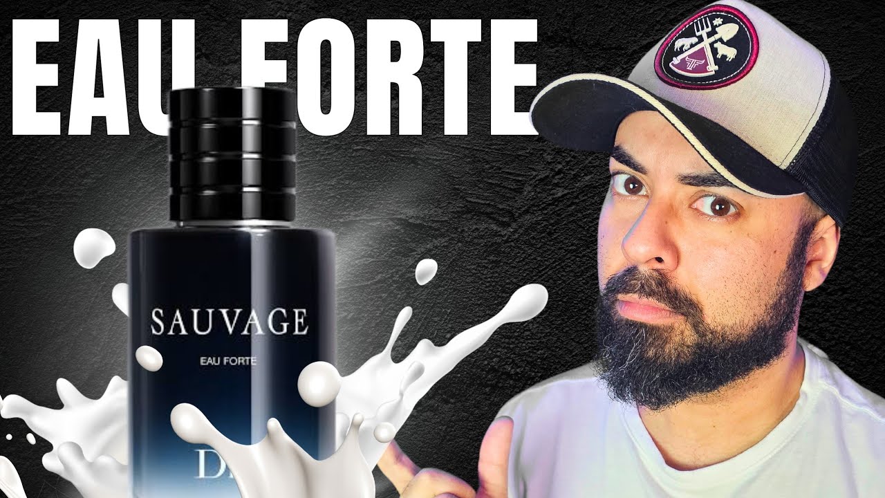 SAUVAGE EAU FORTE - O BIZARRO perfume sem álcool apenas com água ...