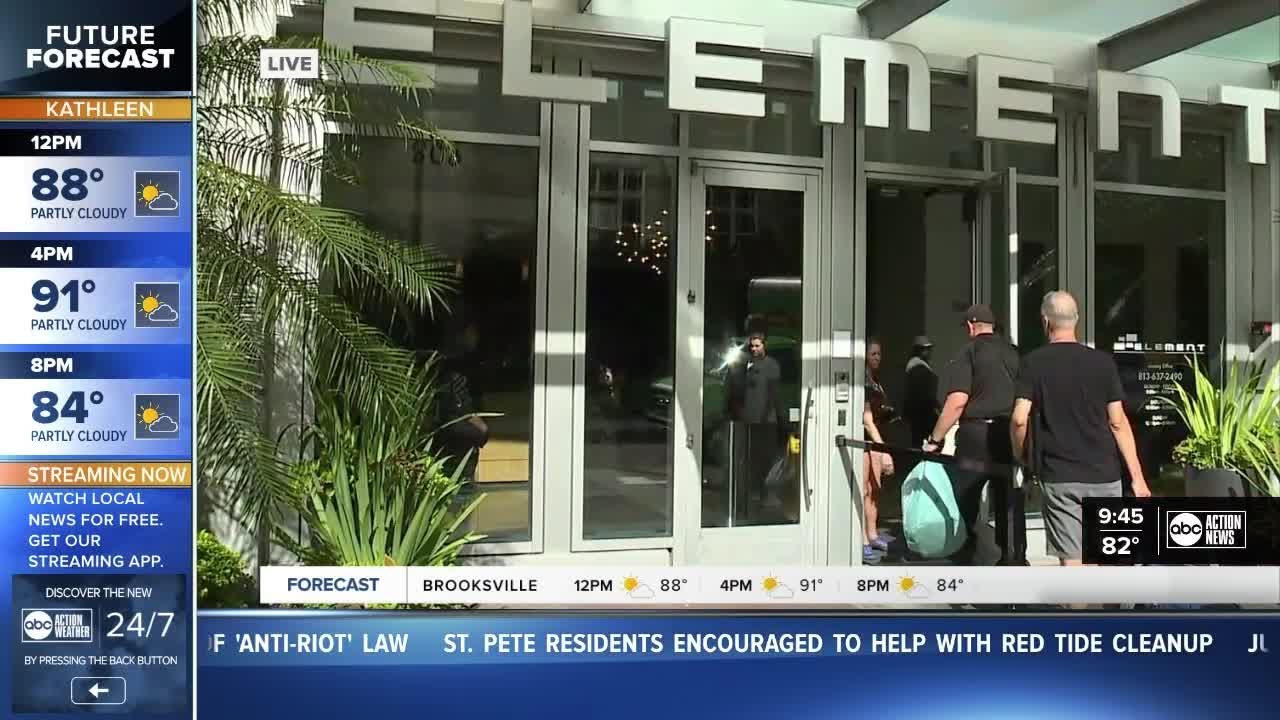 Element apartments evacuated due to flooding from water main break ...