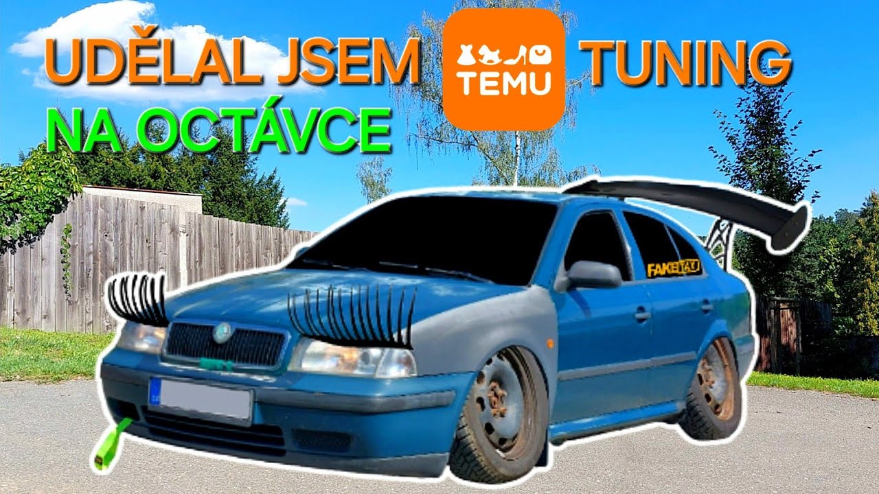 Udělal jsem Temu tuning na Octávii 🤯 - YouTube