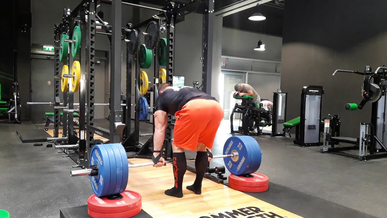 Block pull Deadlift tempo 2010 - YouTube