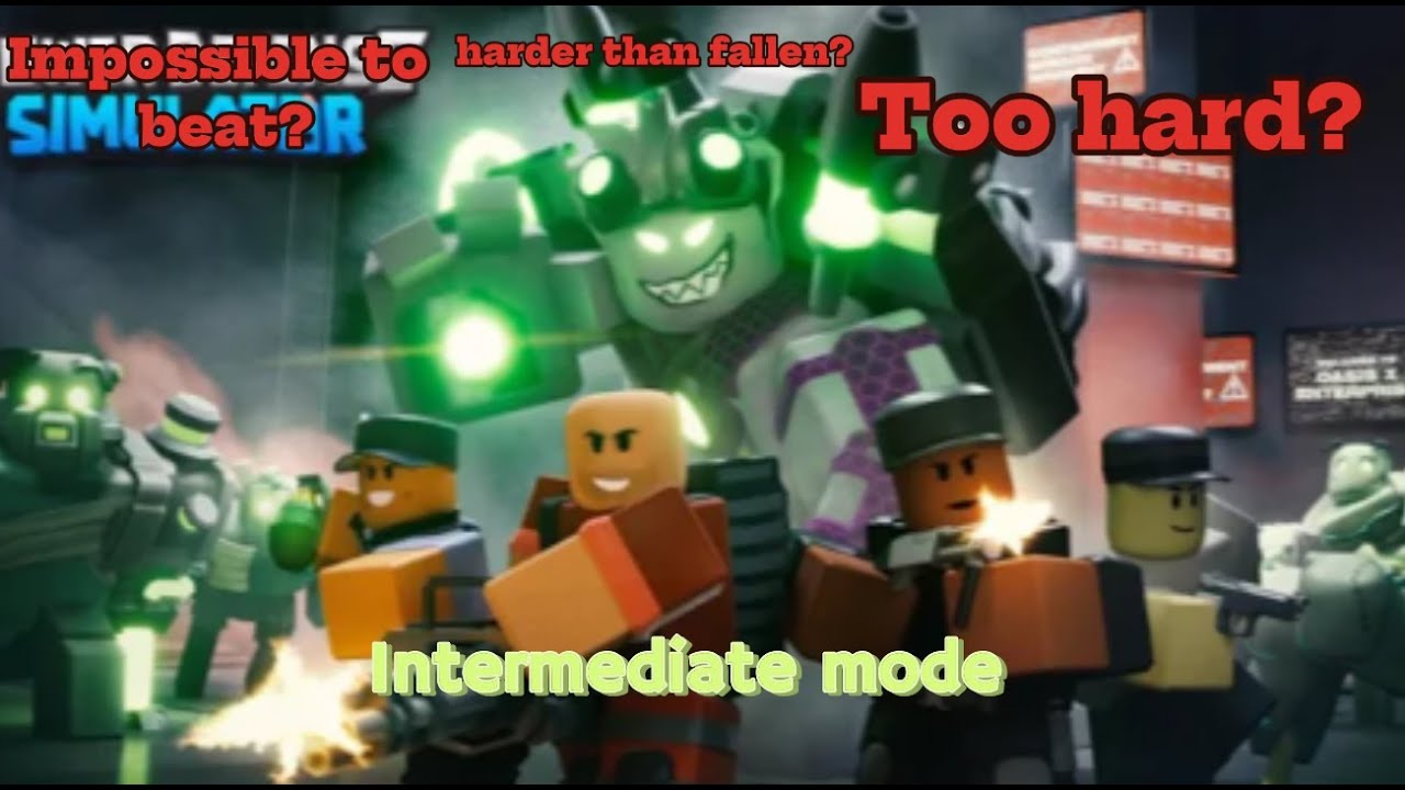 Intermediate mode is too hard... - YouTube