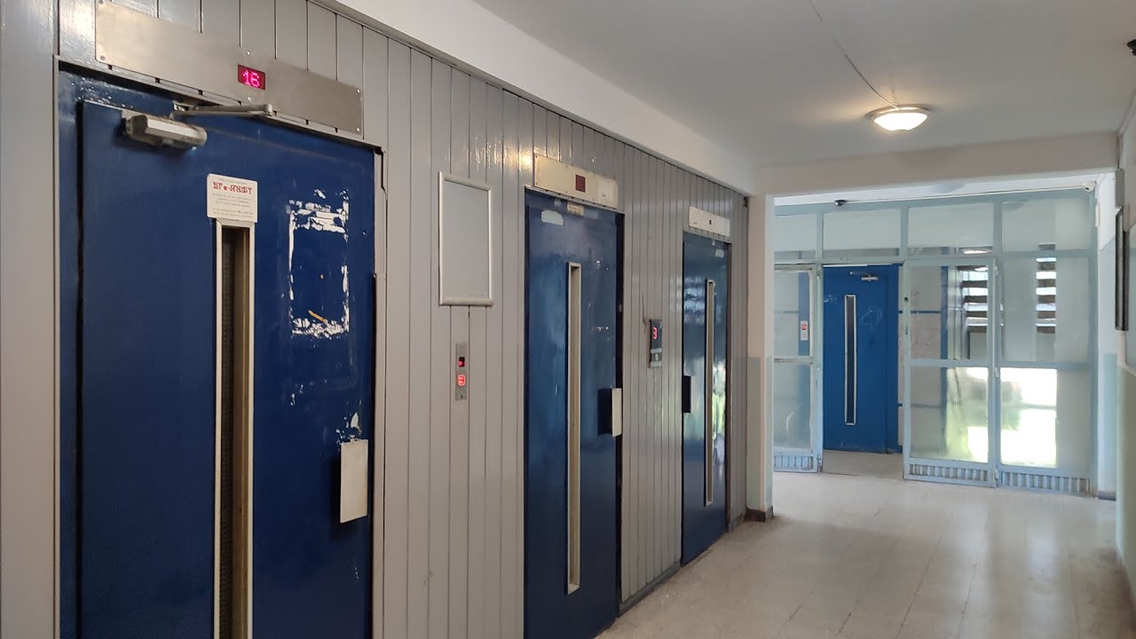 3x very fast highrise Daka(mb BG LIFT/Kosmaj) traction lifts - Rudo 1 ...