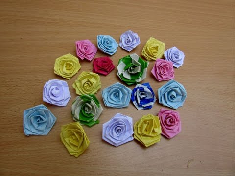 How to Make a Quilling Paper Lucky Rose - Easy Tutorials - YouTube