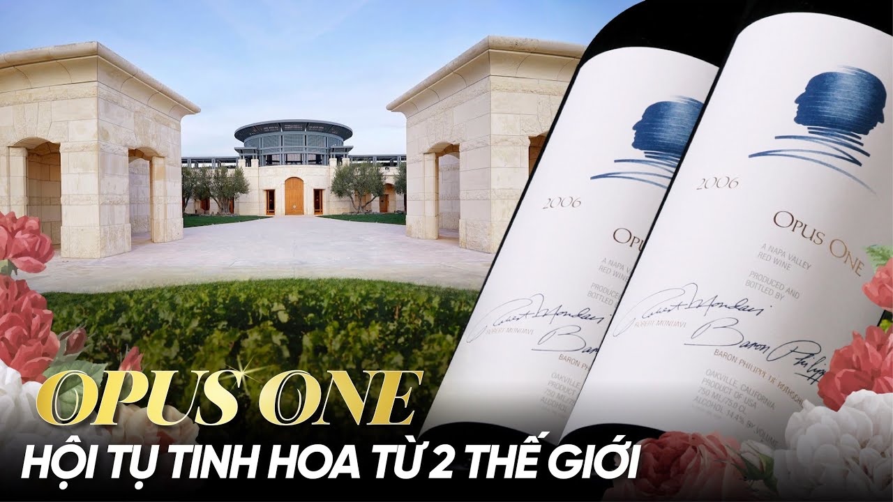 OPUS ONE - HỘI TỤ TINH HOA TỪ 2 THẾ GIỚI| TheKey Wine - YouTube