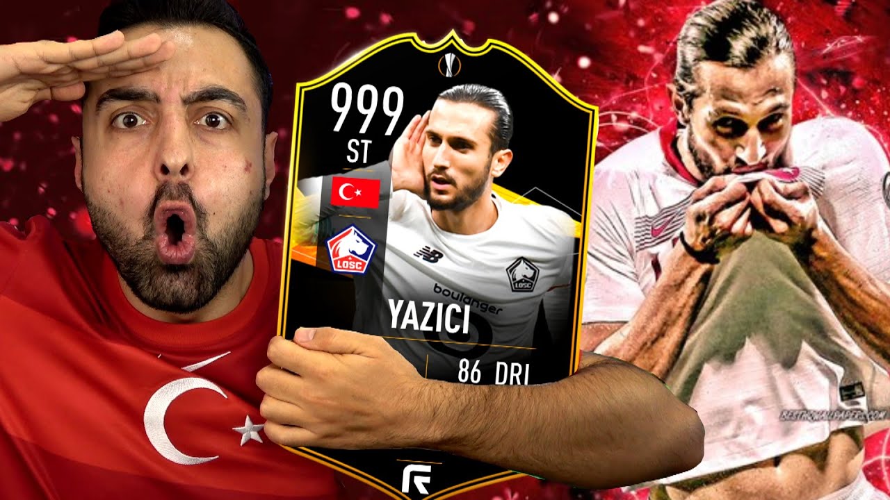 A MİLLİ TAKIM TÜRKİYE NİN YENİ EN GÜÇLÜ KARTI 😱 YUSUF YAZICI FİFA 21 ...