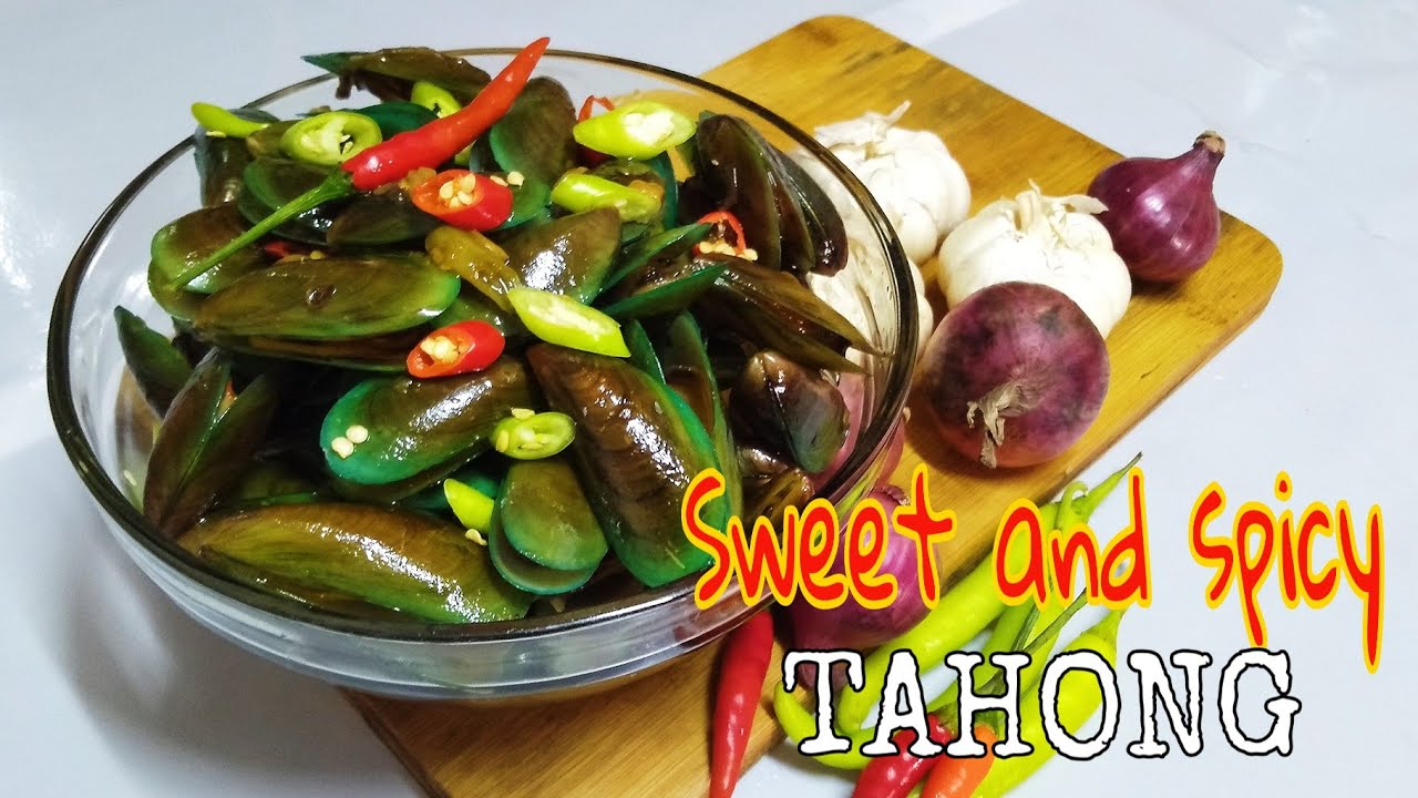 Sweet and Spicy Tahong - YouTube