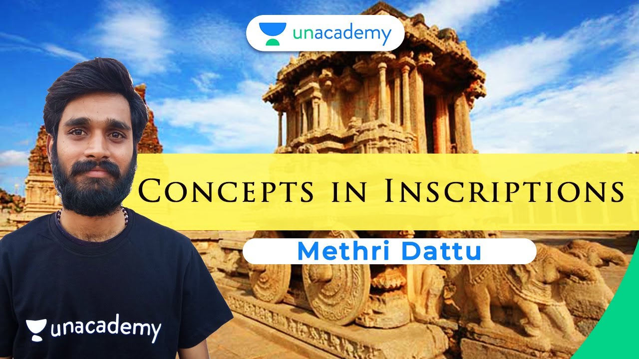 Concepts in Inscriptions | APPSC & TSPSC Exams | Methri Dattu - YouTube