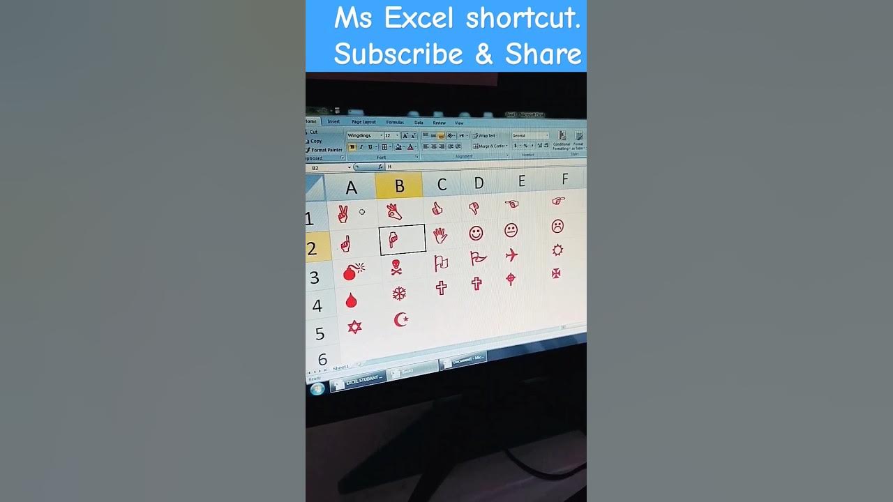 ms excel shortcut #computertricks #exceltricks #tricks #shortvideo #newshorts #lucknowcomputer ...