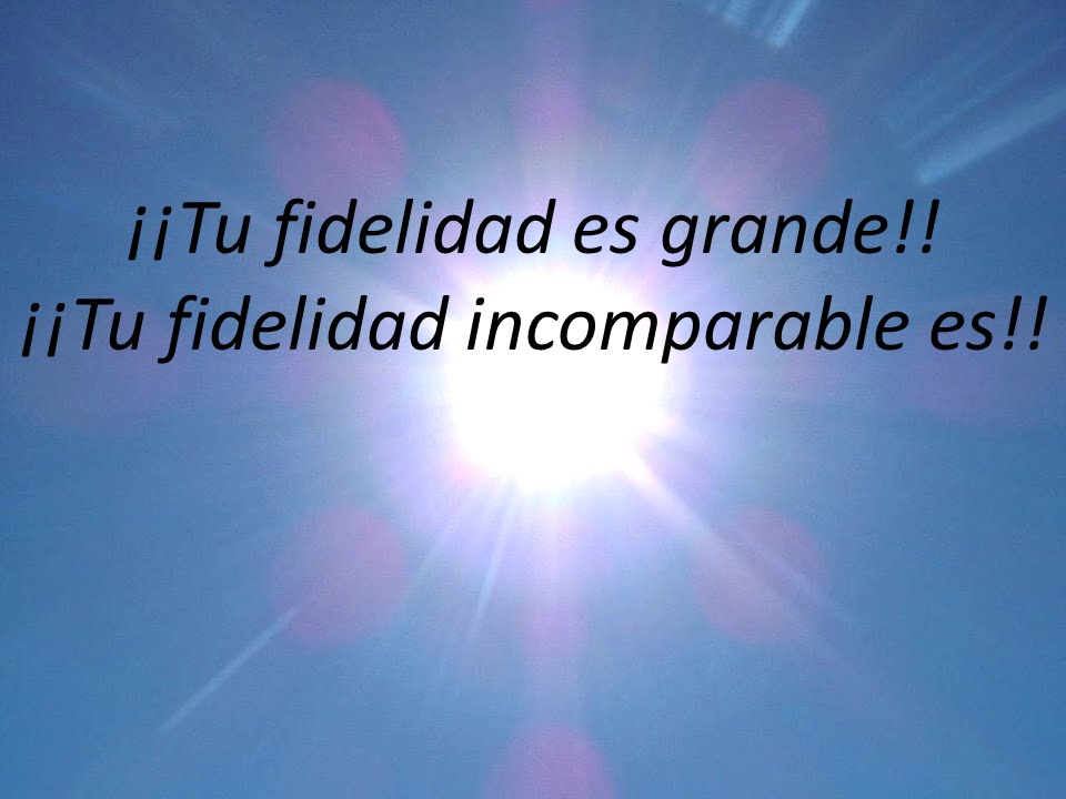 Tu Fidelidad (Marcos Witt Letra) - YouTube