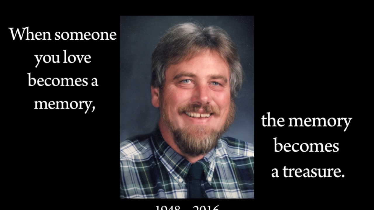 Jerry Stewart Memorial Video (A walk thru his life) - YouTube