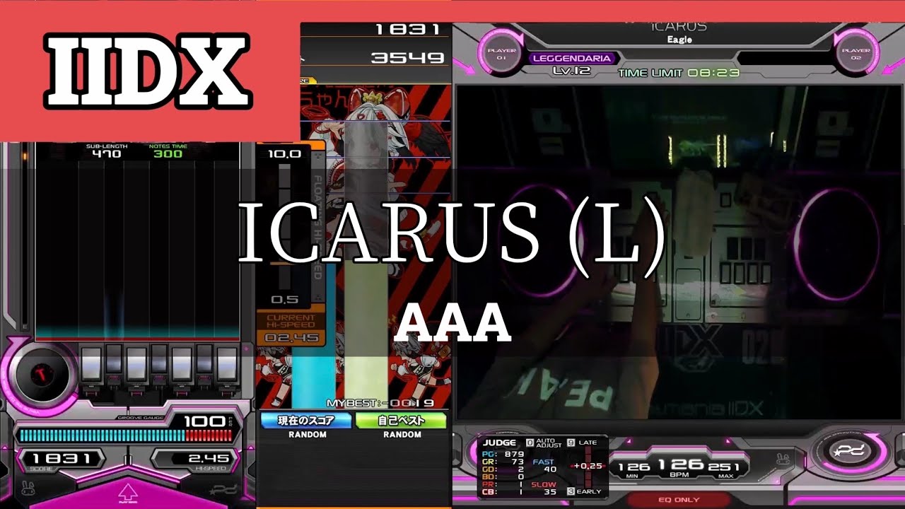 【IIDX】ICARUS(L) AAA - YouTube