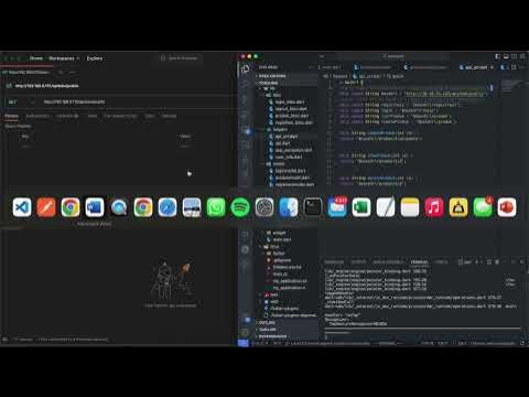 Mobile Programming - Membuat project flutter yang terhubung dengan API v4 - CodeIgniter4 - YouTube