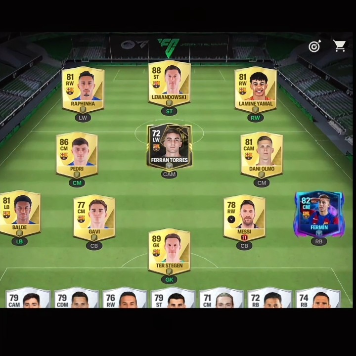 Visca Barsa part 3 ️‍🩹👍 #fcmobile #fifa #football #fifamobile #eafc24 # ...