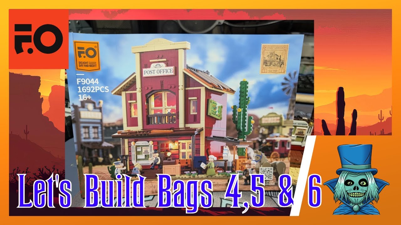 Building the Funwhole Western Post Office - YouTube
