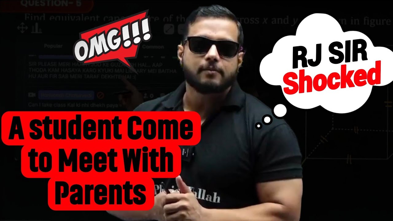 RJ Sir Shocked 😲 Parents Rocked | IIT Delhi Packag| 50 Days Motivation ...