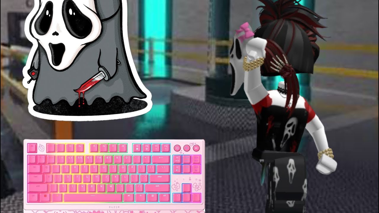 ASMR mm2 as ghost face fan - YouTube