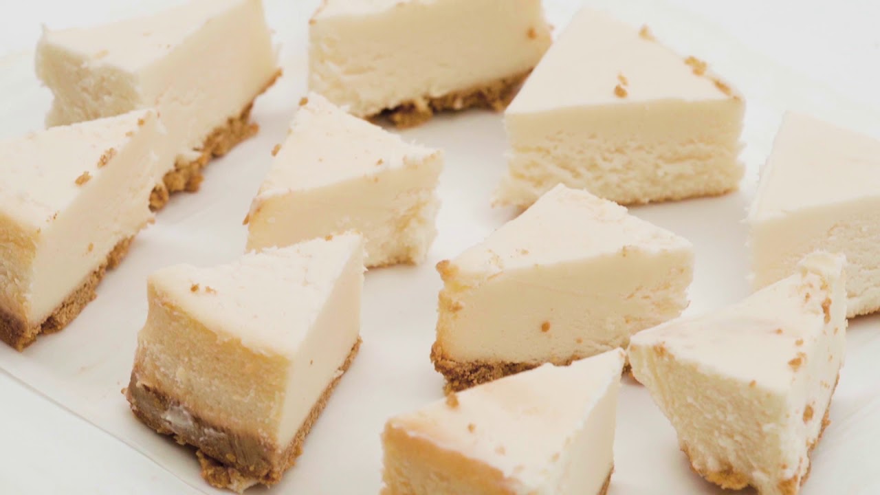 Yummy Frozen Mini Cheesecake Bites | Makeful - YouTube