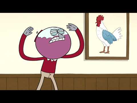 Regular Show - Park Managers' Lunch - Mordecai And Rigby His Friends Go To The Restaurant To Hear