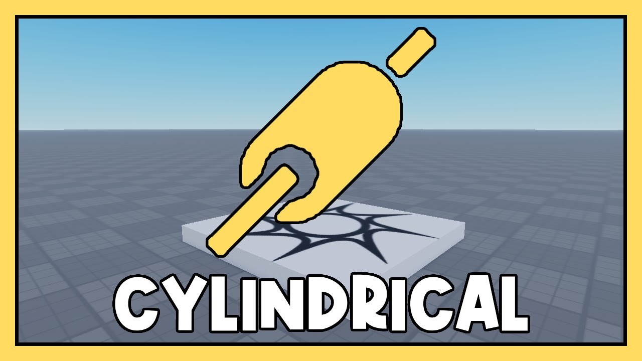CylindricalConstraint | Constraints - ROBLOX STUDIO - YouTube