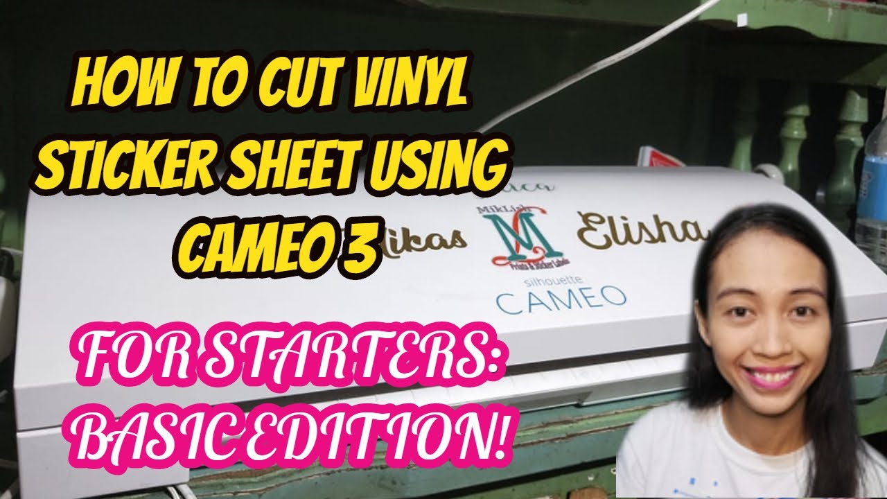 HOW TO MAKE STICKERS FROM HOME USING CAMEO 3/4/5, Portrait 3/4, Curio 2 ...