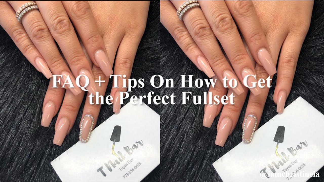 FAQ + Tips On How To Get The Perfect Fullset - YouTube