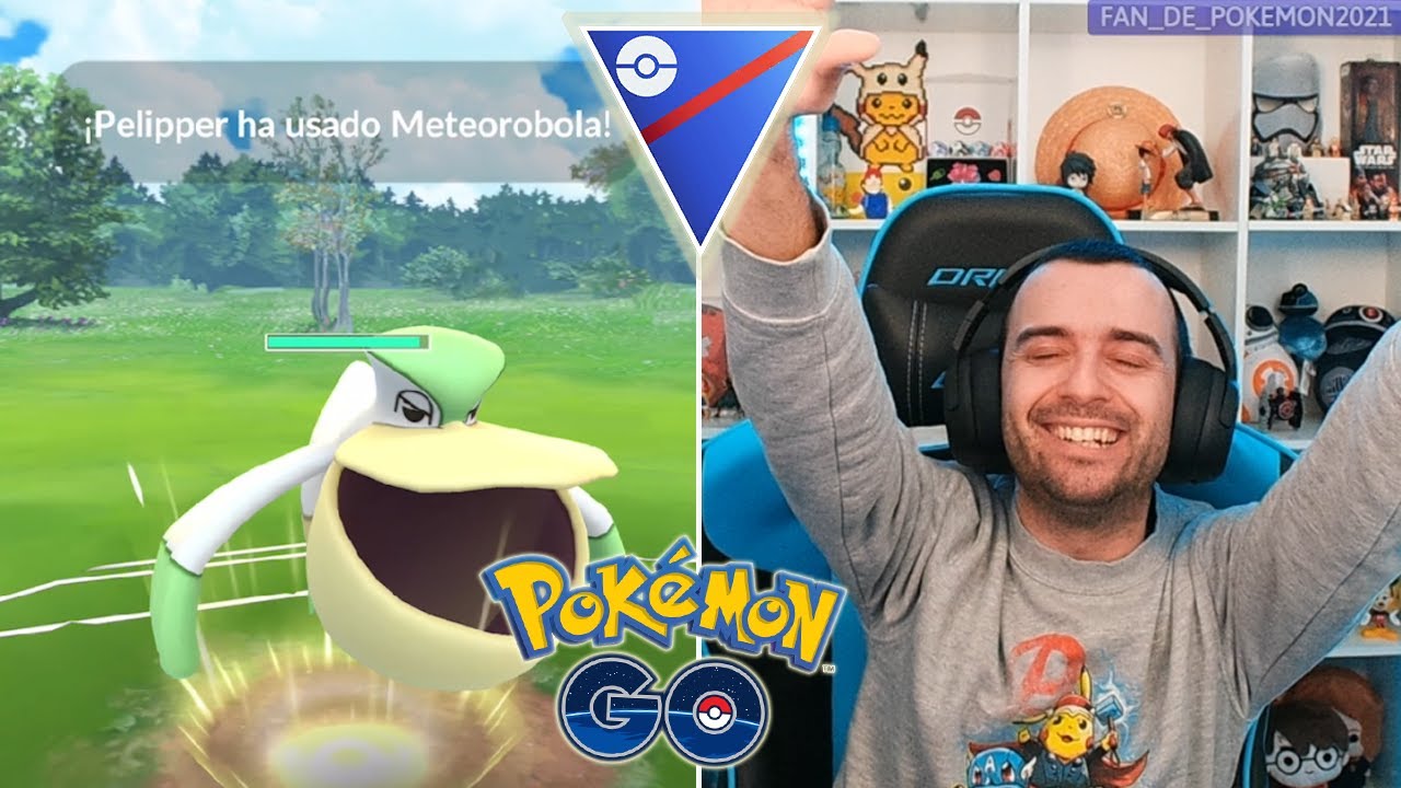 PELLIPER SHINY SIGUE SIENDO TOP EN LIGA SUPER! [POKÉMON GO-DAVIDPETIT ...