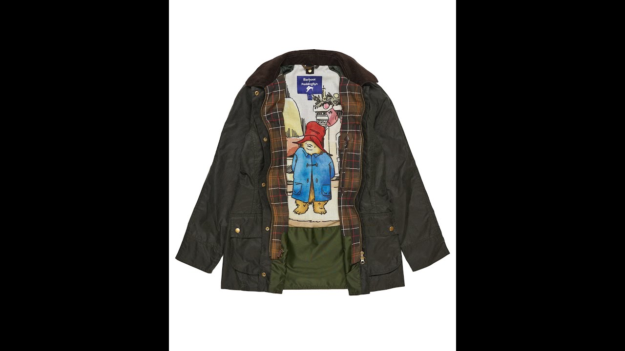 BARBOUR - How we made Paddington jackets ... - YouTube