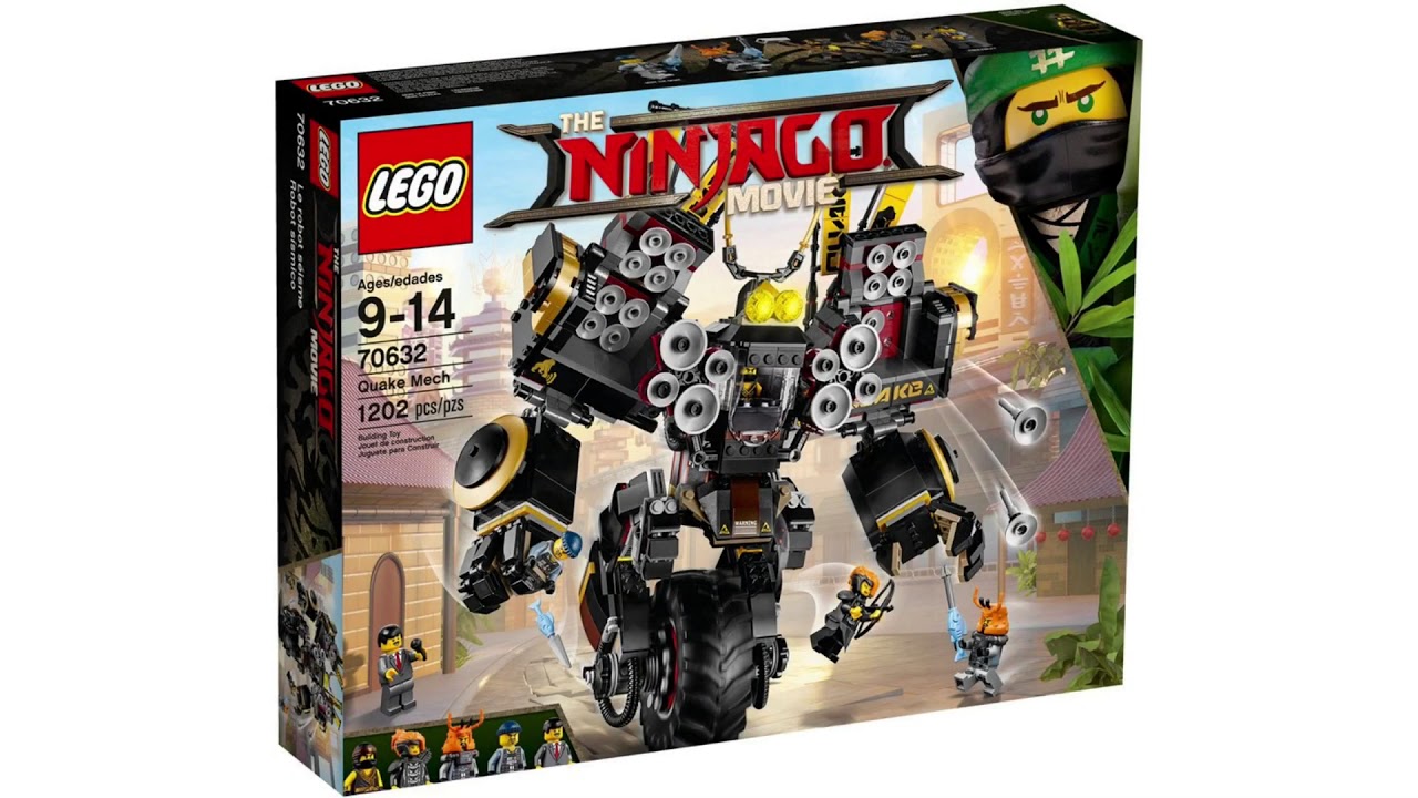 LEGO Ninjago 70632 Quake Mech - YouTube