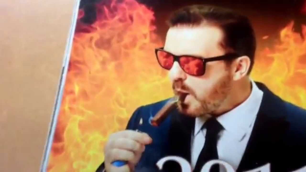 Ricky Gervais is smoking a cigar?! - YouTube