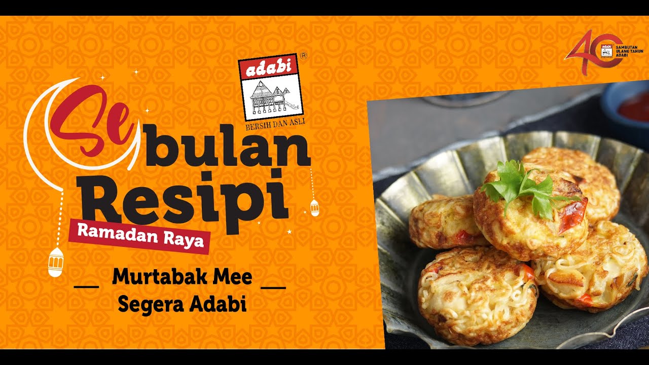 MURTABAK MEE SEGERA GULAI DAGING ADABI | SEBULAN RESIPI RAMADAN RAYA ...