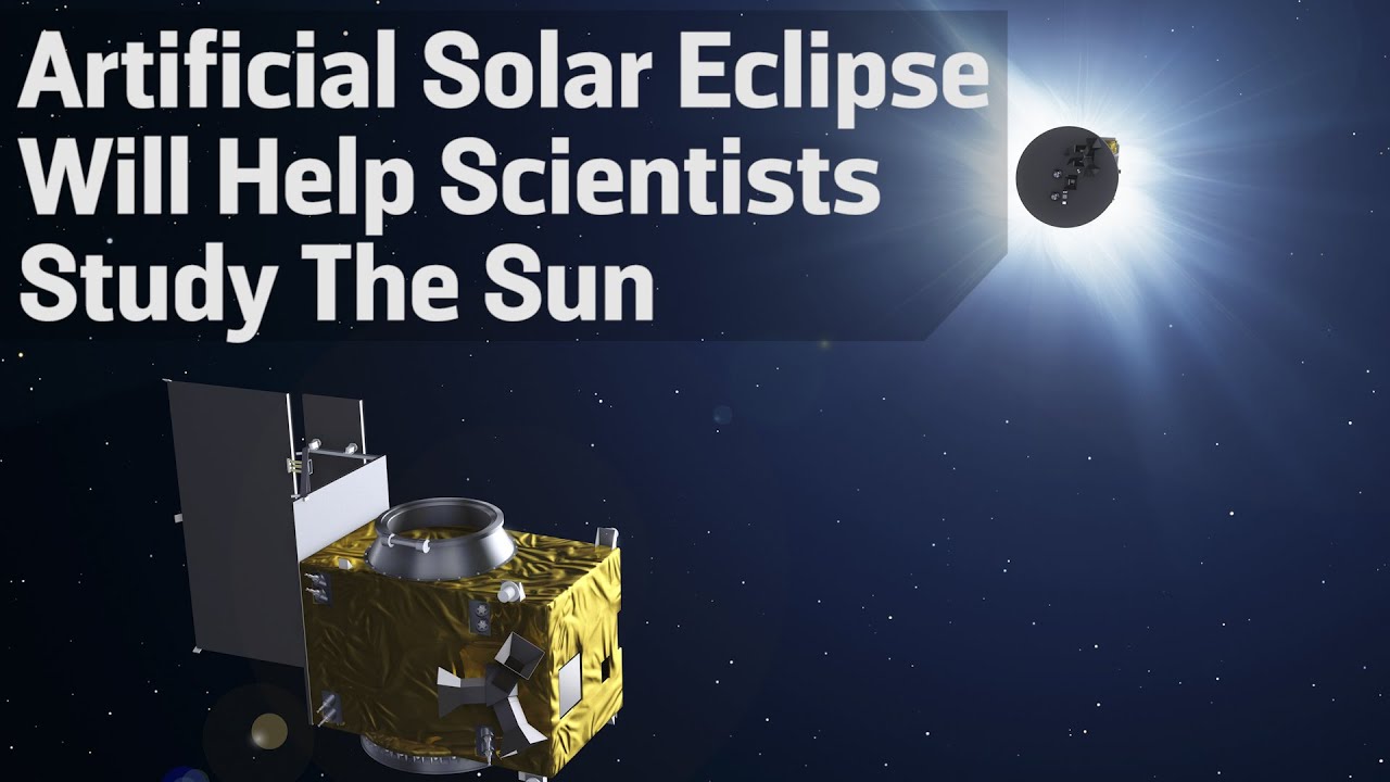 Artificial Solar Eclipse Will Help Scientists Study The Sun - YouTube