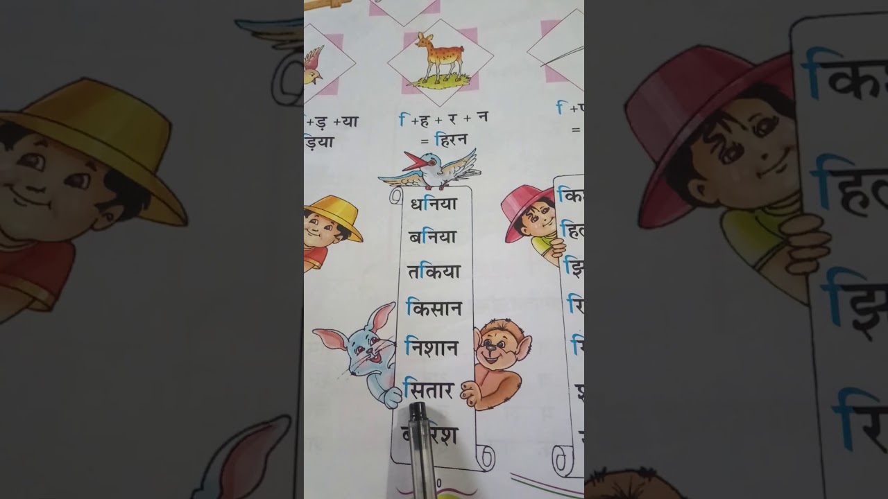 Swar e ki matra k shabd । स्वर इ की मात्रा के शब्द। - YouTube