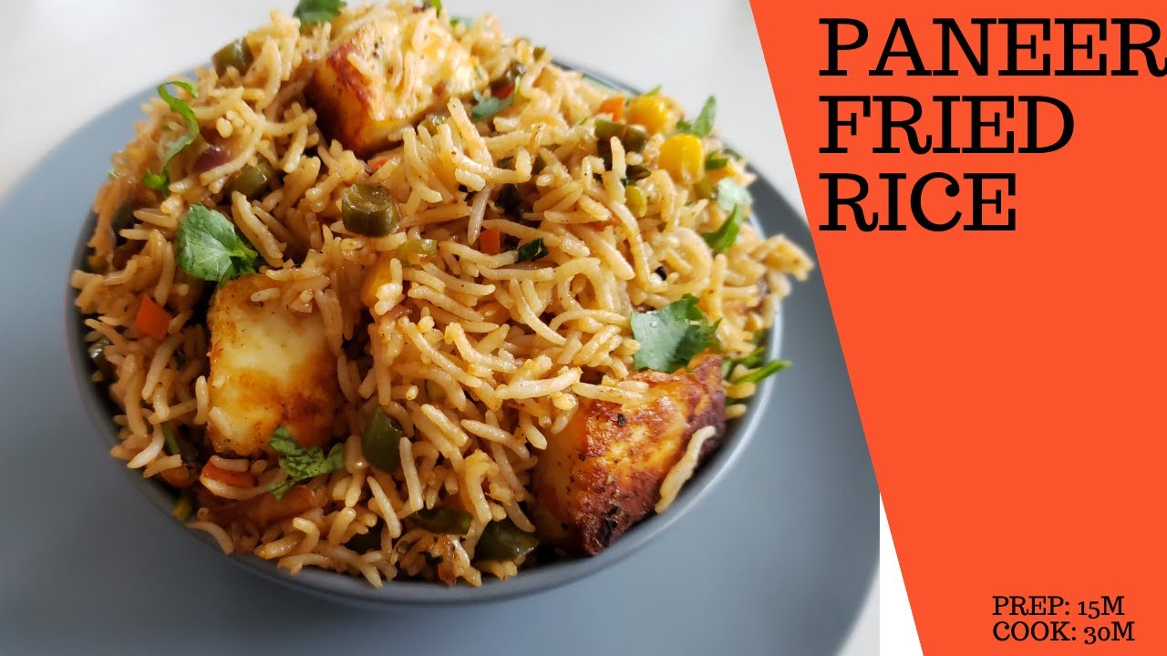 Paneer Fried Rice | पनीर फ्राइड राइस रेसिपी | Chinese fried rice - YouTube