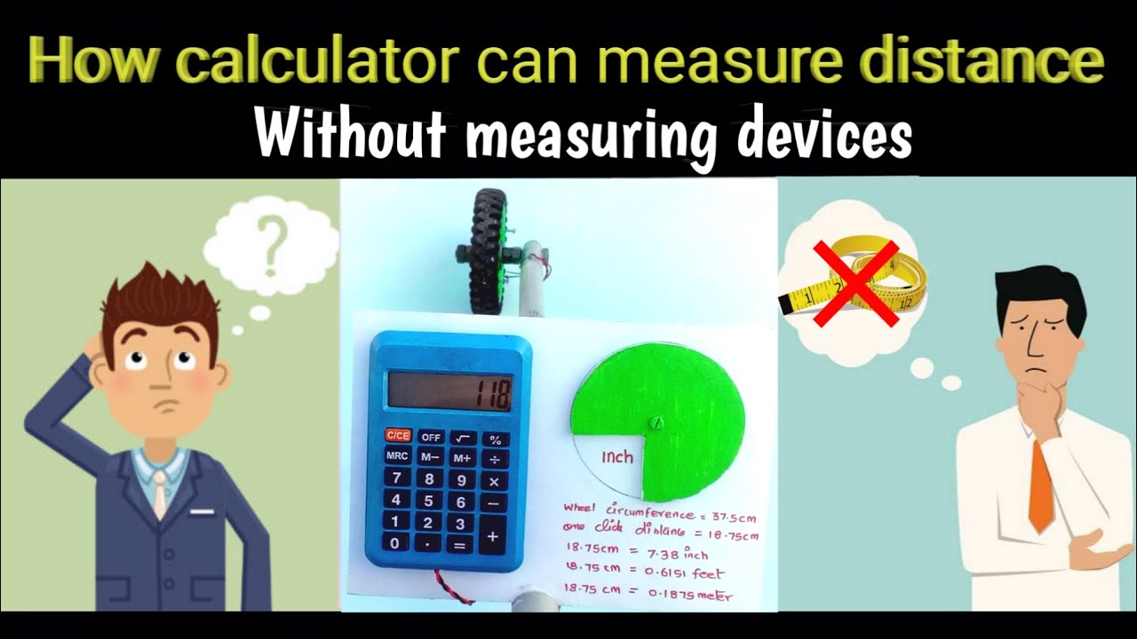 DIY Distance measurement wheel - YouTube