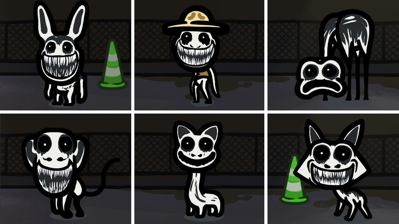 Zoonomaly Pets in Among Us Monsters Story - YouTube