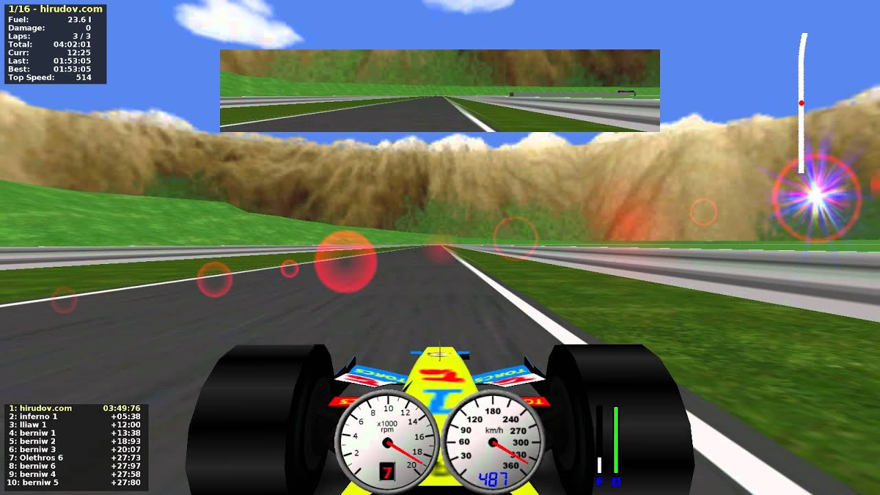 TORCS gameplay Formula-TORCS v2 versus all on Grand Prix Tracks ...