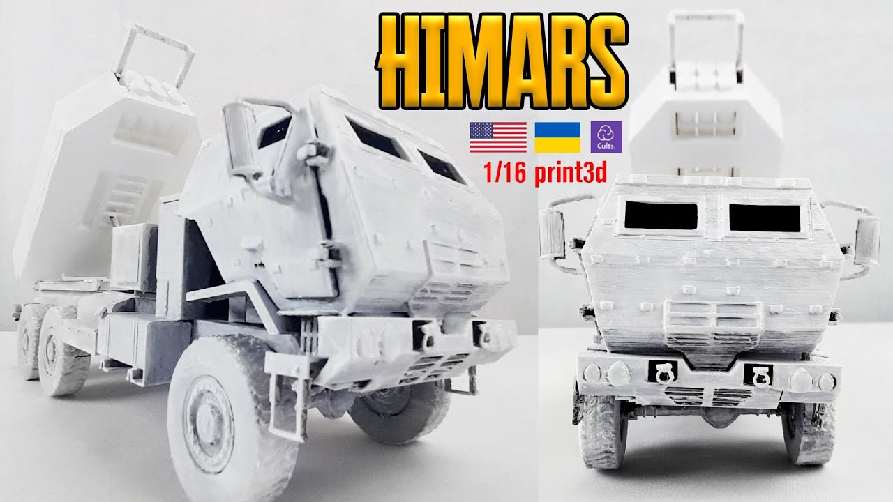 Himars 1/16 print 3D "PRIMER VALLEJO" - YouTube
