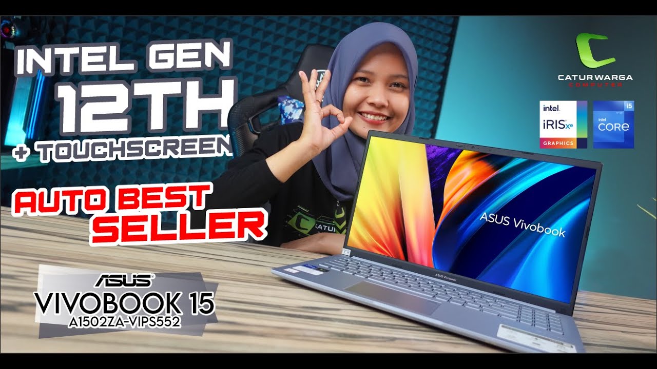 Intel Generasi 12 + Touch Screen, Auto Best Seller | Unboxing ASUS ...